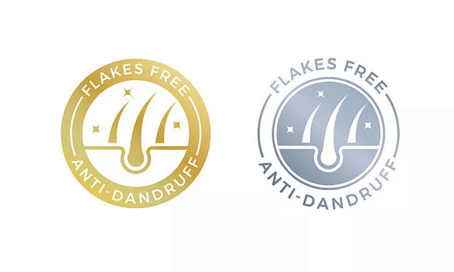 去头皮屑屑免费标志图标洗发水图片素材