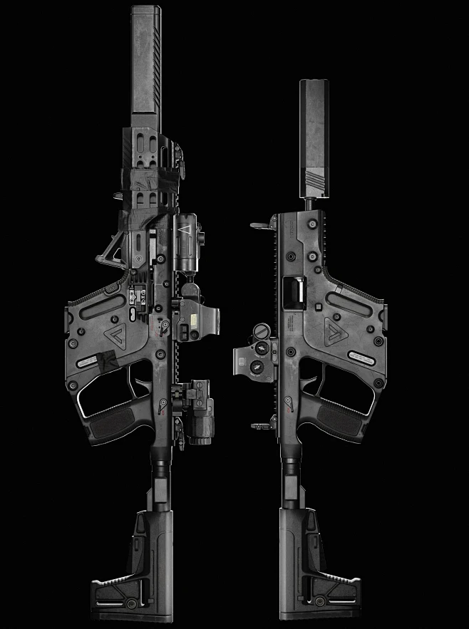 KRISS VECTOR GEN II, Vladyslav FRESNELL Tkachuk : 9mm Kriss Vector II ...