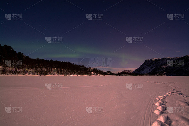 北极光，马蒂斯瓦内特，阿尔塔，挪威