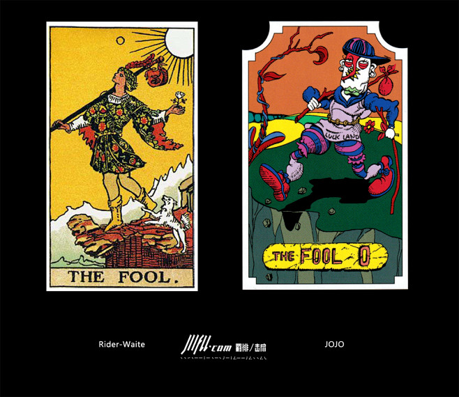 jiifll-击扉-羁悱-2023-塔罗牌牌面设计-纹身-线稿-版画-经典-JOJO 塔罗牌-角色设计-角色服装设计-造型设计-桌游-扭蛋-盲盒-礼品卡-故事-大数据计算-性格测试-游戏王-自走棋