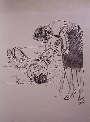 美国线条绘画大师austinbriggs速写_360图片-花瓣网