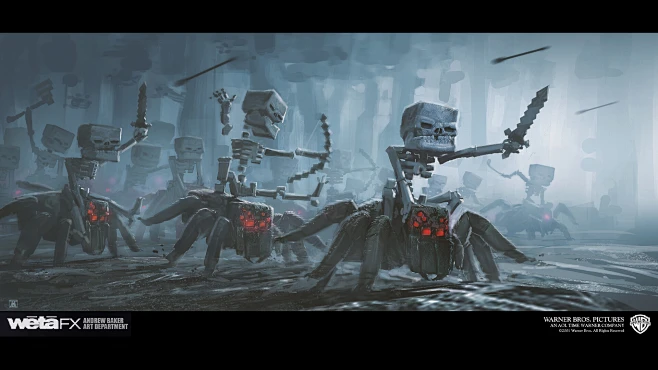 A Minecraft Movie - Spider Jockeys -花瓣网