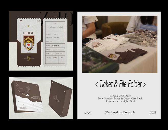 ticket & file folder example