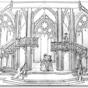 Amadeus Set Design by Richard Finkelstein, Stage Designer