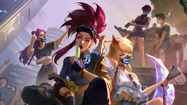 lol-kda-akali-ahri-kaisa-evelynn-uhdpaper