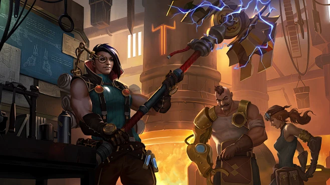 forge-chief-lor-piltover-and-zaun-4k-wallpaper-uhdpaper-花瓣网