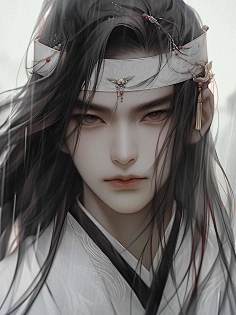 二次元（男）-花瓣网|陪你做生活的设计师 | 古风男头像