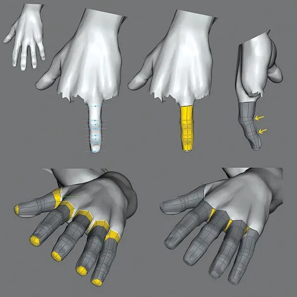 TopoGun: Tips for better topology: -花瓣网