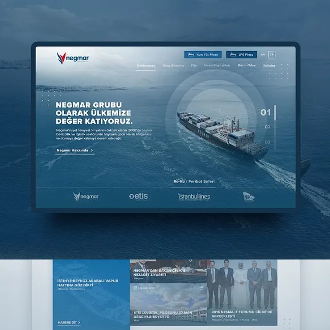 Negmar Shipping Investment Inc. Website-花瓣网