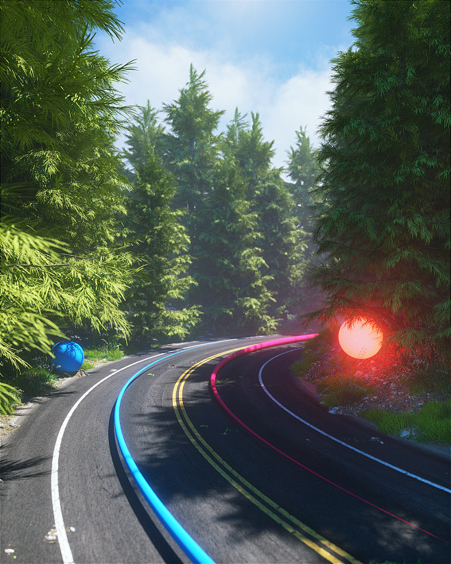 C4D_everydays render July 2017三维其他三维-1