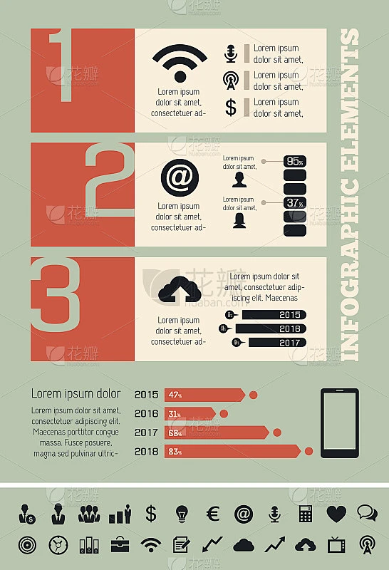 Technology Infographic Elements图片_其他图片图片素材-花瓣网