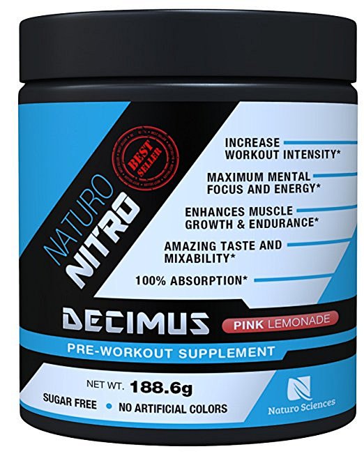 Naturo Nitro Pre Workout Decimus, Best Fat Burner Preworkout Creatine ...