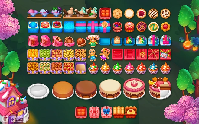 Bonbons Crush Legend – Match-3 Game Icons Art (Candy Crush) : Bonbons ...