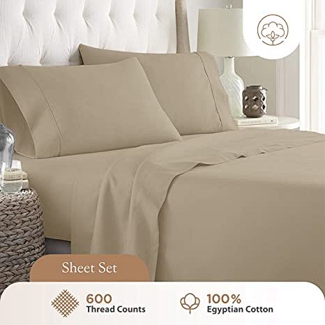 Amazon.com: RV King Short Sheets Set : 4 Piece, 100% Egyptian Cotton RV ...