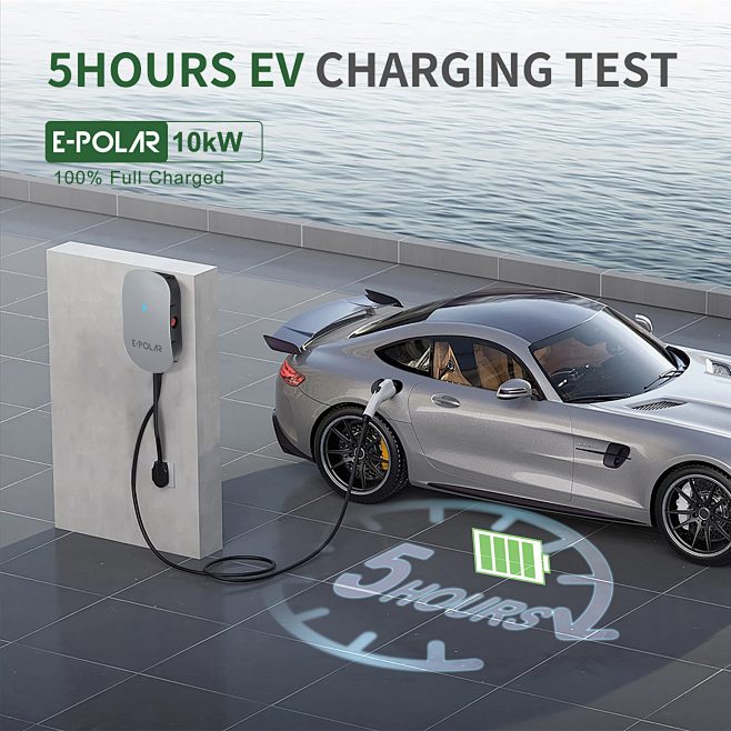 Amazon.com: E-POLAR Level 2 Electric Vehicle Smart Charger, 40 Amp/240V ...