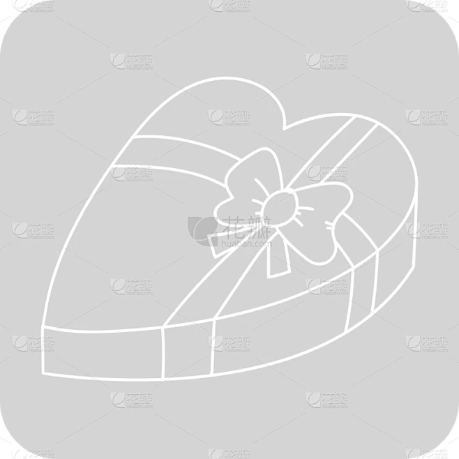 情人节简笔画-礼物素材-花瓣网