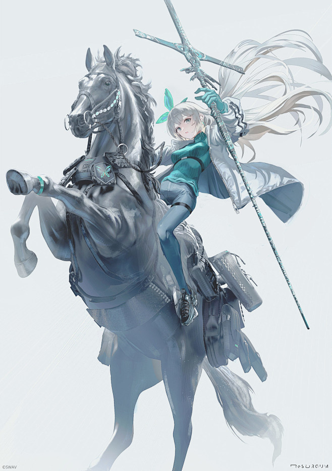 ReSURGUM 騎 - SWAV的插画