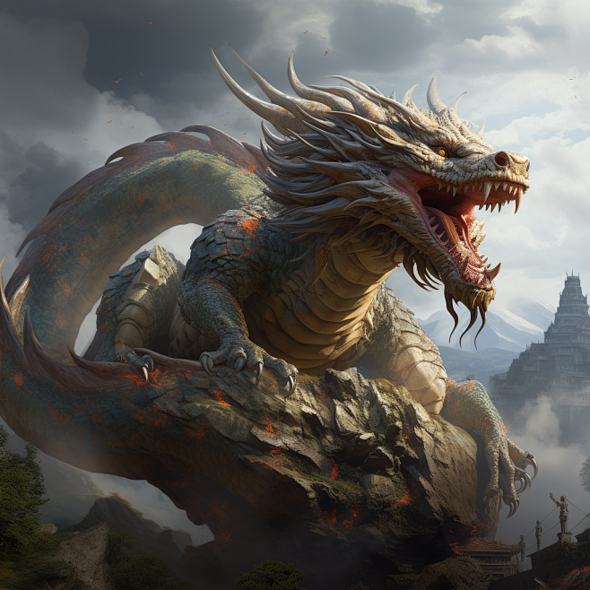 ruizkristi_The_body_of_a_snakeJiaolong_a_hornless_scaled_dragon ...