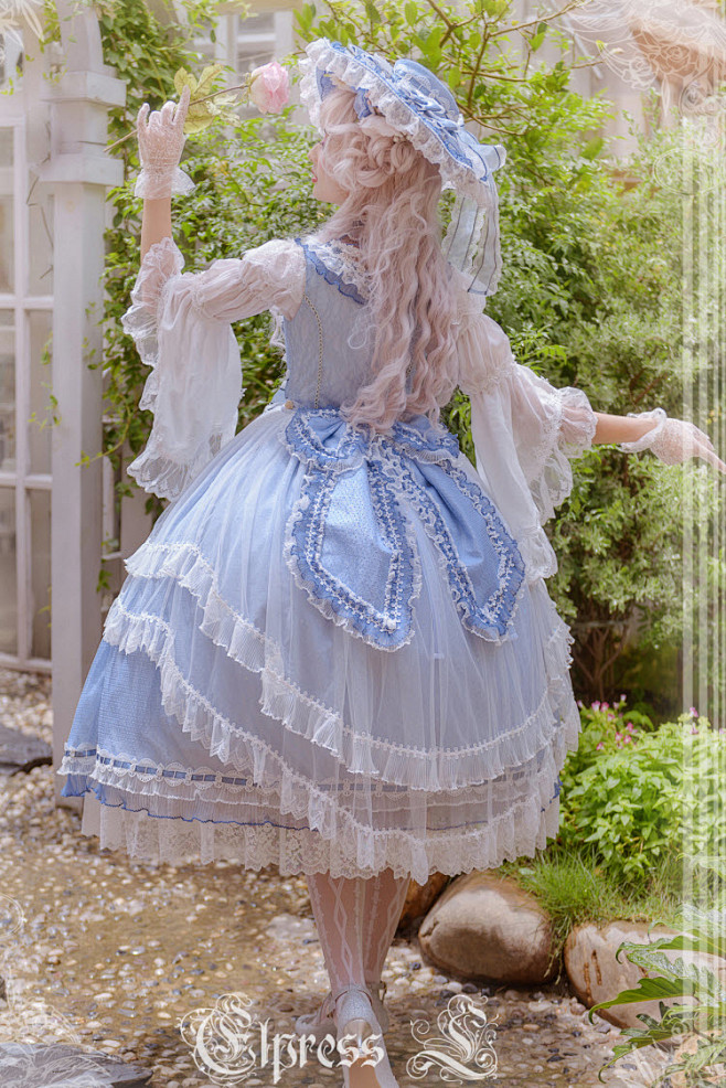 Elpress L -FanErSai In My Dreams- Vintage Classic Lolita JSK