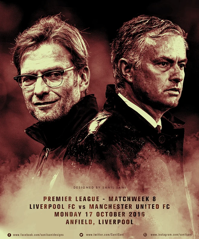 Manchester United Match Posters - Season 2016-17 : All match day ...