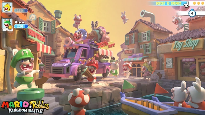 Mario + Rabbids dessert party-花瓣网