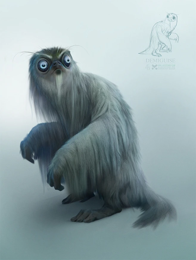 Creatures for Toyota Drive Happy, Max Kostenko : creature design for TV ...