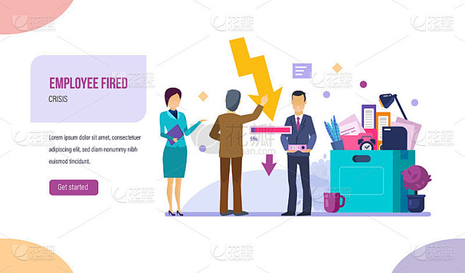 员工被解雇、解雇与失业、危机、风险等问题有关。