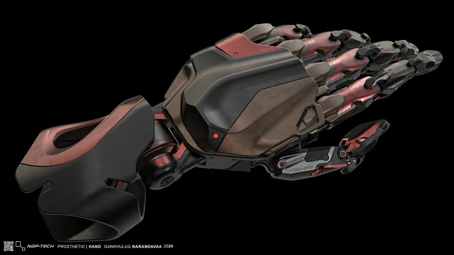 NGP-TECH PROSTHETIC|HAND Concept Design , Gan : Here is the NGP-TECH ...