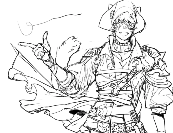 FFXIV my cat boy-花瓣网