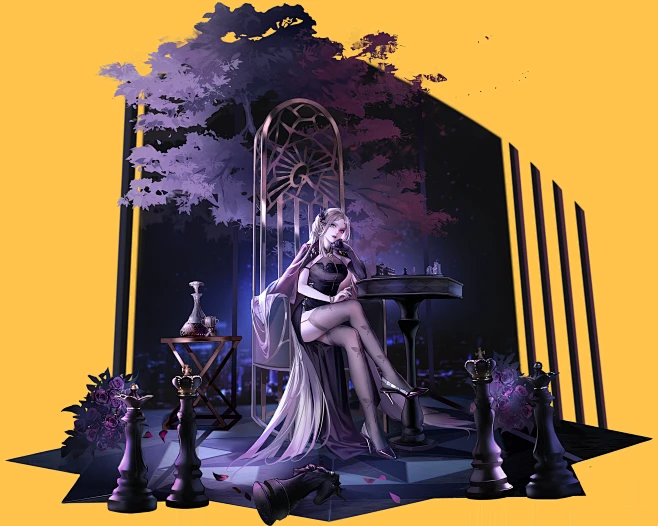 原画群：755598524 (247)-花瓣网