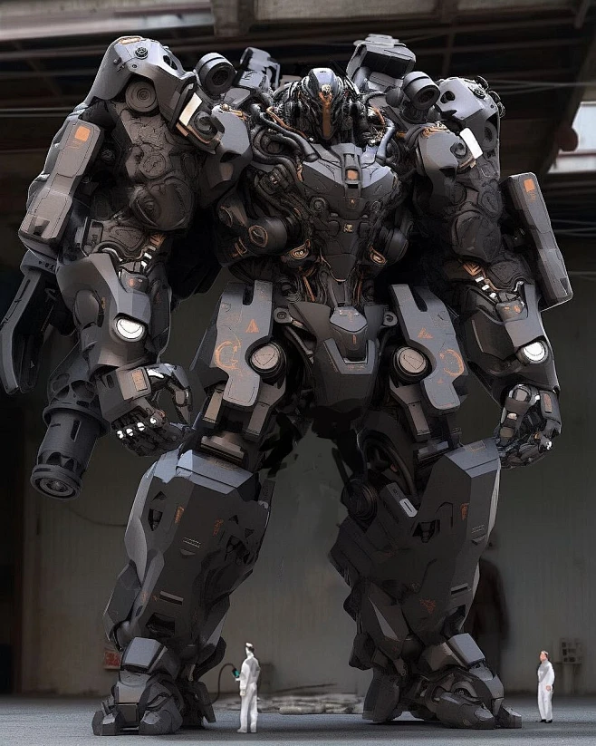 Mecha Suits -花瓣网