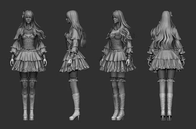 韩国安山3D艺术家 so mang kim 作品欣赏 27P-CG角色-微元素 - Element3ds.com!-花瓣网