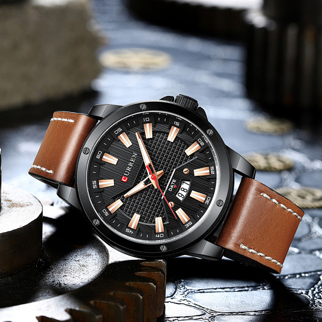 US $16.19 55% OFF|CURREN moda kwarcowy zegarek dla człowieka nowy ...