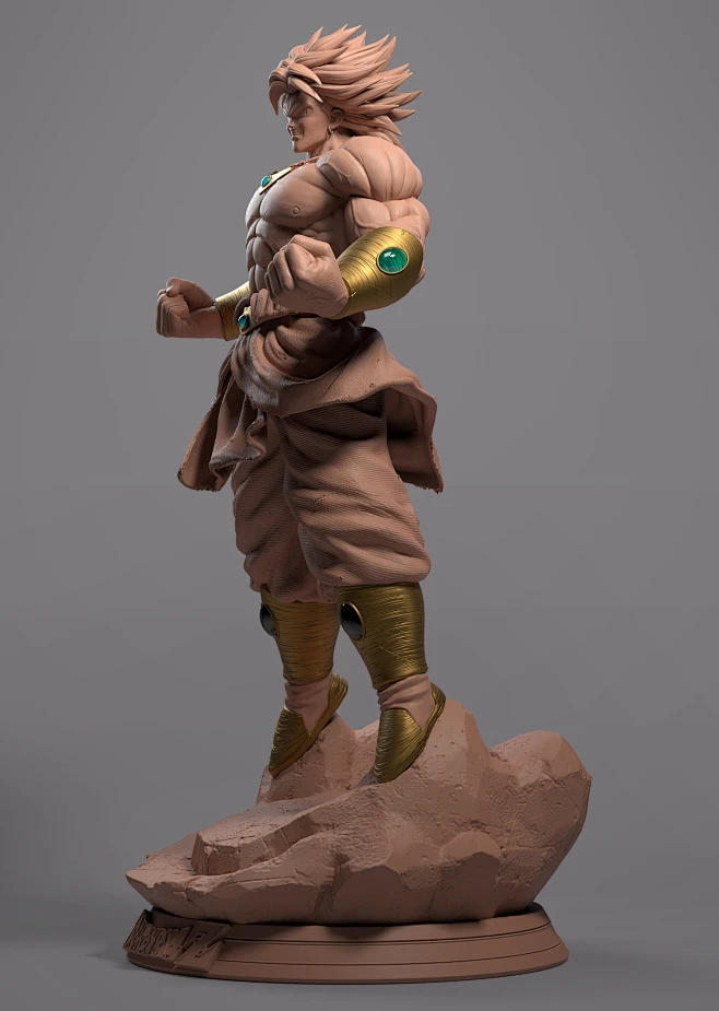 Broly, hao lu : 布罗利手办模型-花瓣网