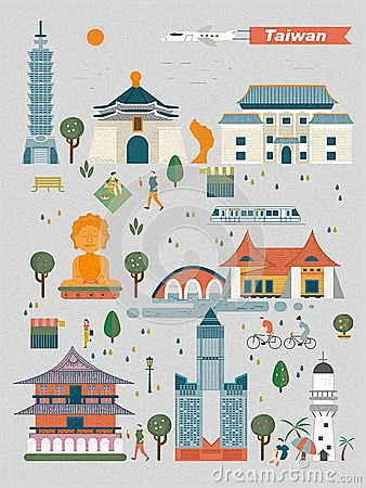 台湾地标-花瓣网