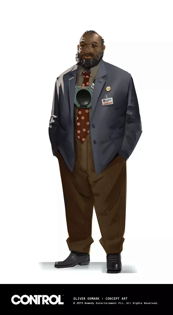 《Control》 游戏NPC角色设计