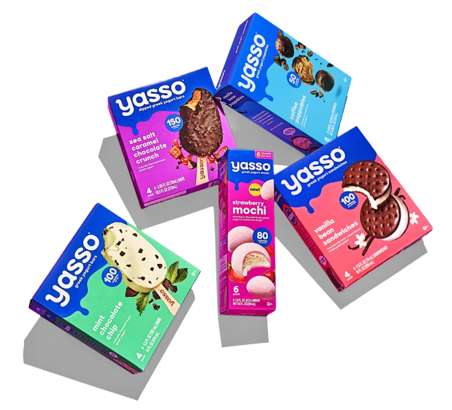 Yasso推出全新包装与Logo焕然一新-古田路9号-品牌创意/版权保护平台-花瓣网