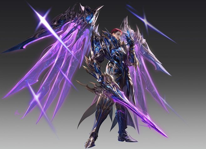 MU Origin 3-奇迹起源3 魔剑士-原创2D角色-微元素 - Element3ds.com!