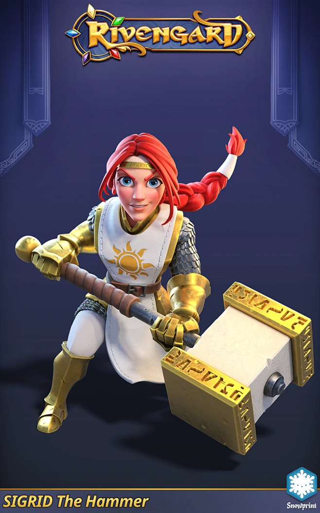 Sigrid The Hammer-花瓣网