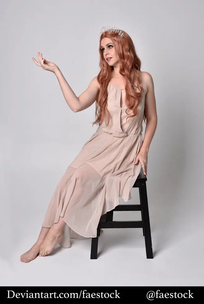 Fae - full length model pose 7 by faestock on DeviantArt-花瓣网