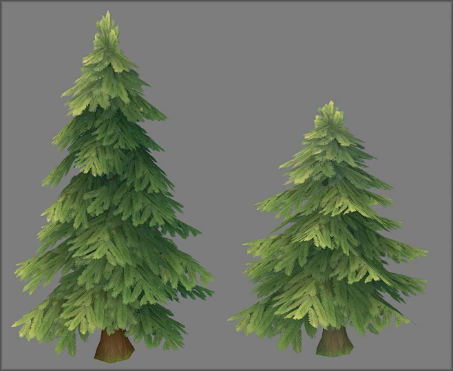 tree model, Mingxin Li : Simple model tree-花瓣网