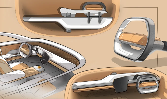 design automotive car design Render-花瓣网