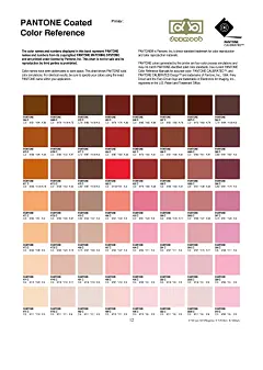 PANTONE与CMYK颜色对照表-花瓣网