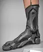 Cyborg Foot Design-花瓣网