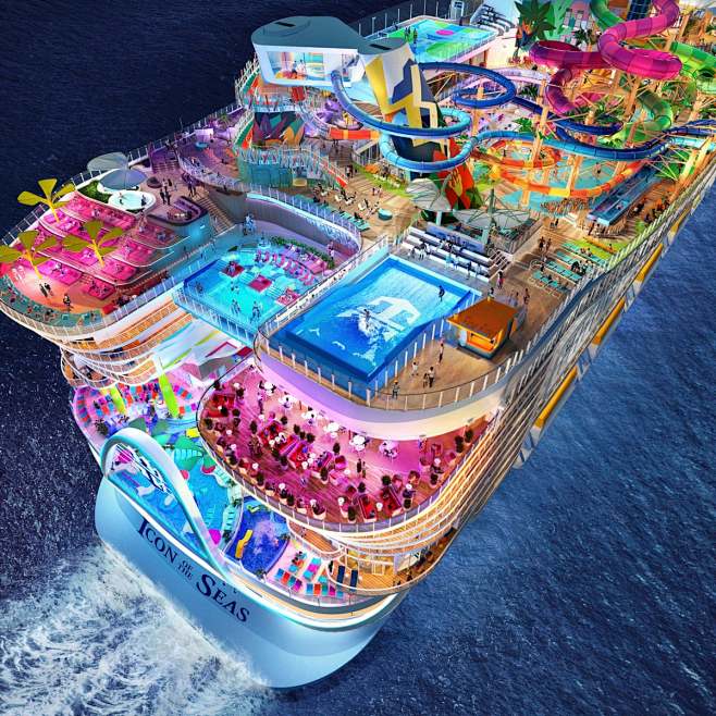 I name this ship … Human Lasagne?! The world's biggest cruise ship goes ...