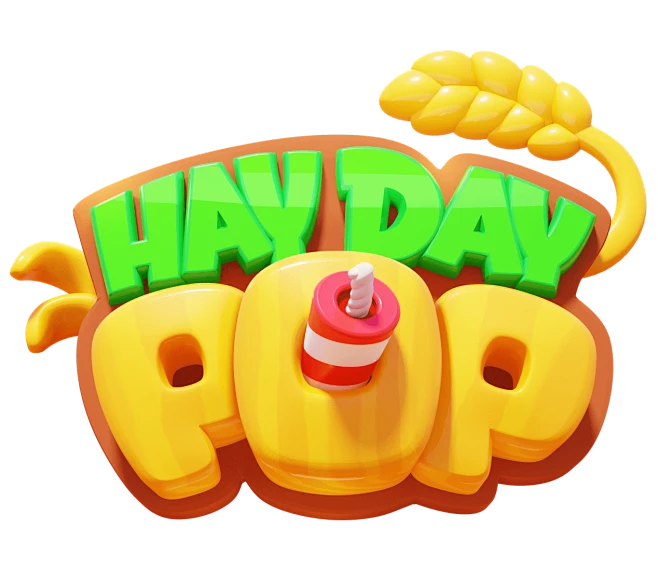 Hay Day Pop Logo-花瓣网
