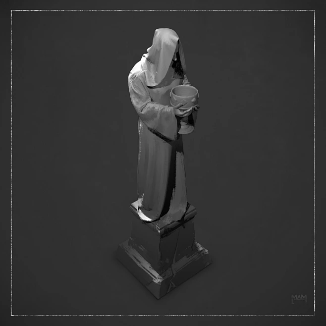 Statue design-花瓣网