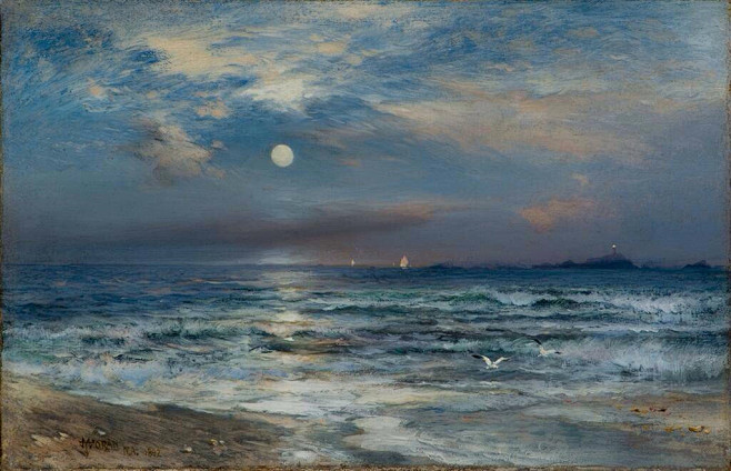 夜海 Alexander Harrison, George Dmitriev, Granville Redmond, Ivan ...