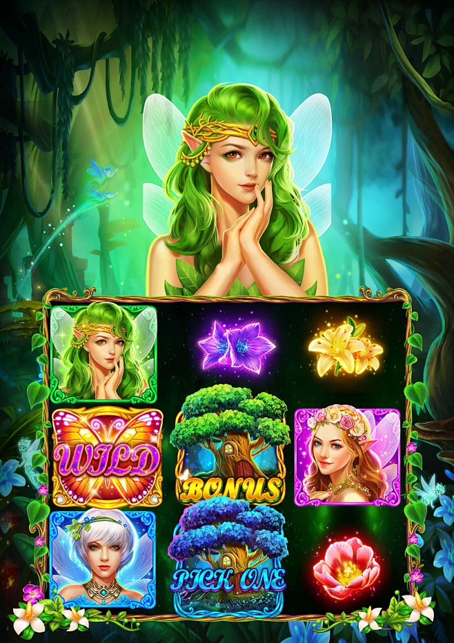 2D casino Character design game Slots Game-花瓣网