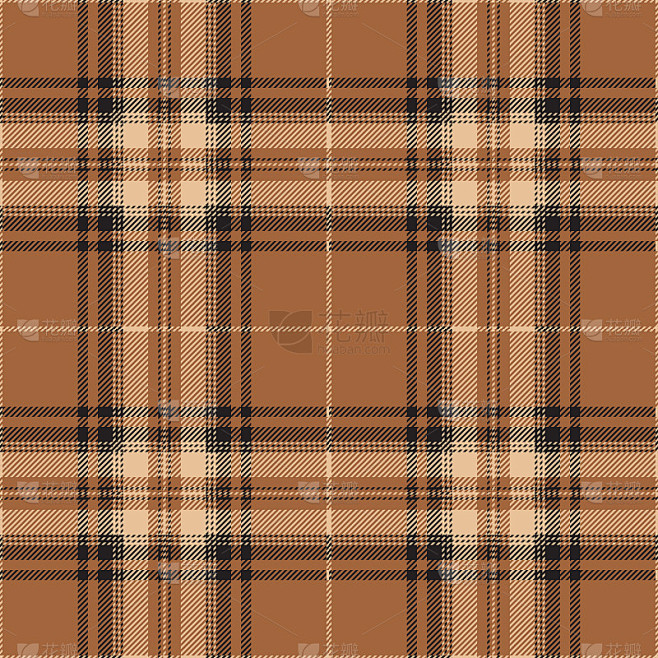 Tan And Beige Tartan Plaid Seamless Pattern Backgr